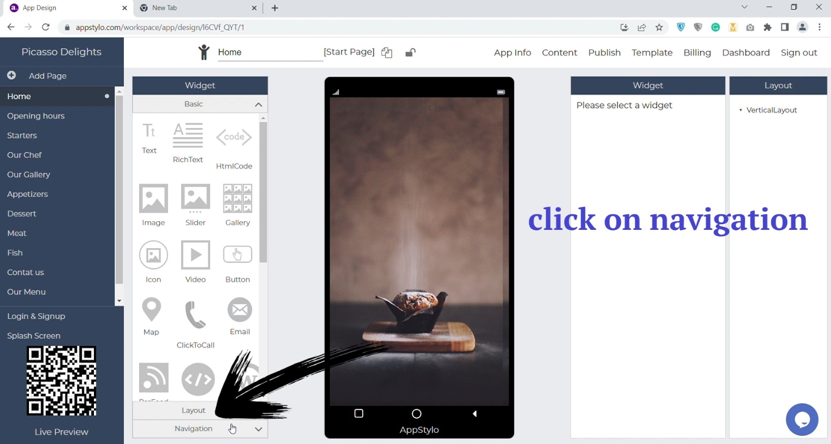 History Navigation Implementation in Appstylo - Appstylo